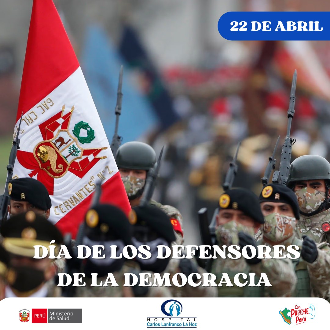 𝗗Í𝗔 𝗗𝗘 𝗟𝗢𝗦 𝗗𝗘𝗙𝗘𝗡𝗦𝗢𝗥𝗘𝗦 𝗗𝗘 𝗟𝗔 𝗗𝗘𝗠𝗢𝗖𝗥𝗔𝗖𝗜𝗔 – Hospital Carlos Lanfranco La Hoz